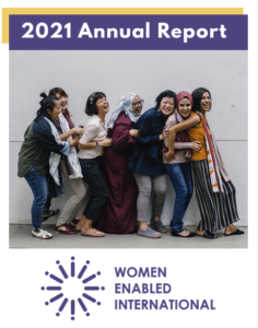 2021 Annual Report - Women Enabled International